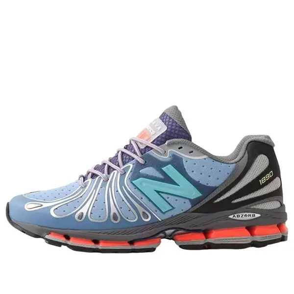 NEW BALANCE X Action Bronson 1890 'cyborg Tears' Sneakers - Blue/grey