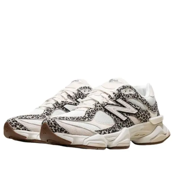 NEW BALANCE 9060 Asos Exclusive 'leopard' Sneakers - Beige/brown/white