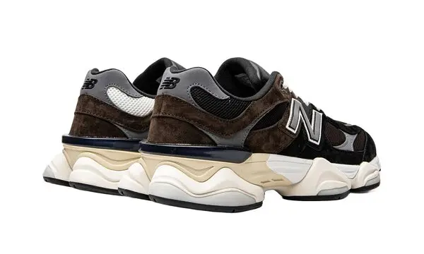 NEW BALANCE 9060 "brown Black" Sneakers - Brown/black