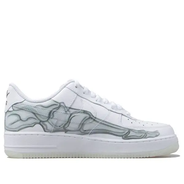 Nike Force 1 Low Qs Skeleton "all Hallows Eve" Sneakers