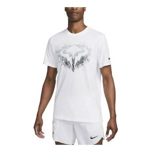 Nike Nikecourt Dri-fit Rafa Tennis T-shirt - White