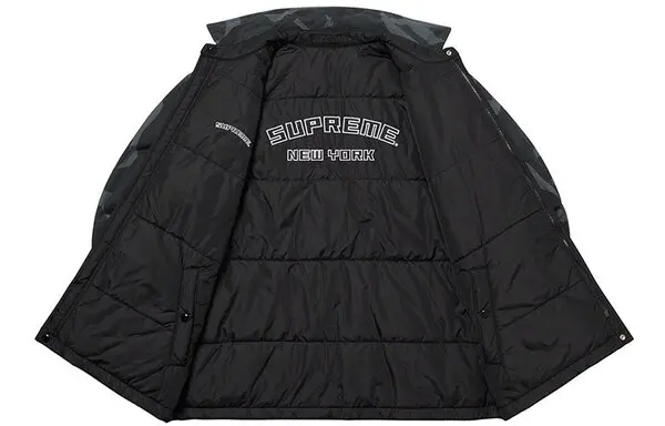 Supreme Reversible Puffy Work Jacket - Black