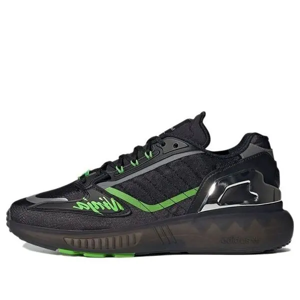 Adidas Zx 5000 Boost X Kawasaki Sneakers - Black/green