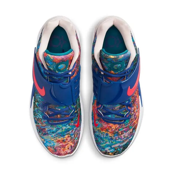 Nike Kd 14 Ep Basketball Sneakers - Blue/pink