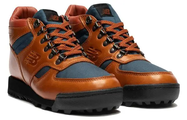 NEW BALANCE Rainier Lace-up High-top Sneakers - Glazed Ginger