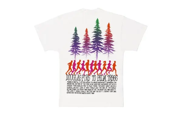 Nike X Stussy Crossover Printing Beach T-shirt