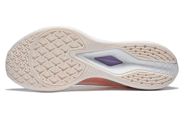 LI-NING Dark Horse Athletic Sneakers - White/orange