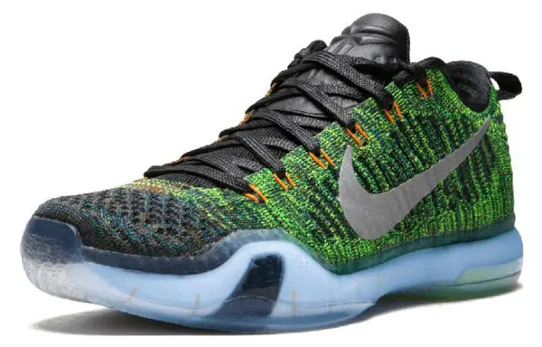 Nike Kobe Elite Low Premium Htm "race Car" Sneakers - Golden/silver