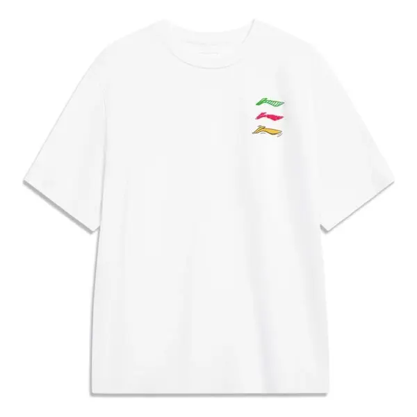 LI-NING Triple Logo Loose Fit T-shirt