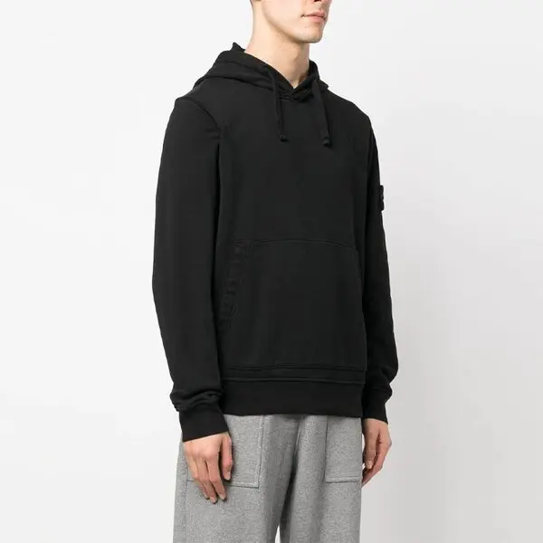 Stone Island Hoodie - Black
