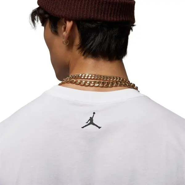 JORDAN Goat T-shirt 'white Black