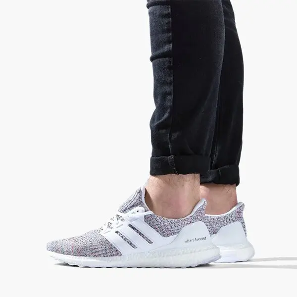 Adidas Ultraboost 4.0 "white Multicolor" Sneakers - Cloud White/blue