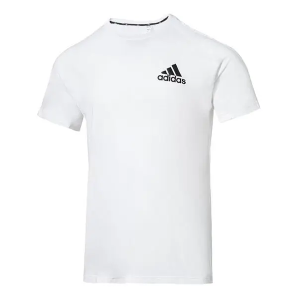 Adidas Aeroready Motion Logo Tee - White/black