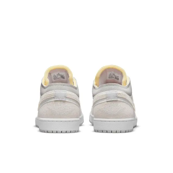 JORDAN 1 Low Se Craft "inside Out" Sneakers - Cream/whte/light Grey