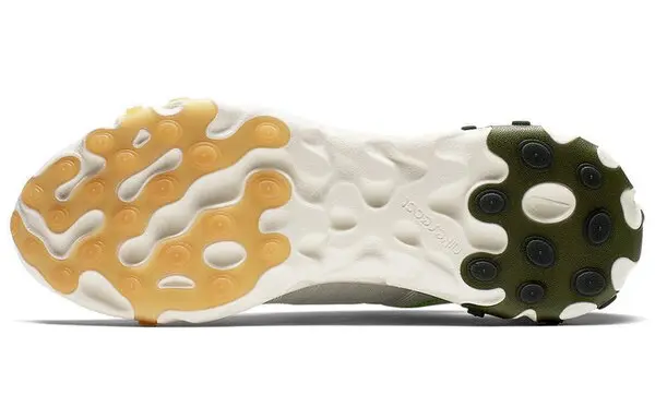 Nike React Element 55 'cargo Volt' Sneakers - Gray/yellow