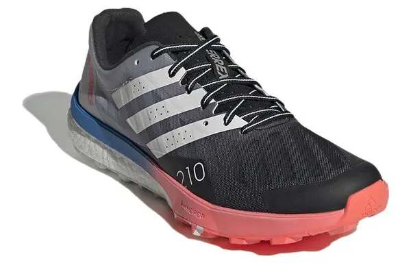 Adidas Speed Ultra Trail Running Shoes - Black/grey/blue