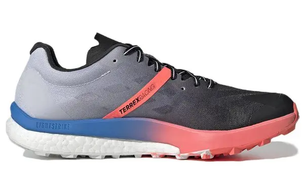 Adidas Speed Ultra Trail Running Shoes - Black/grey/blue