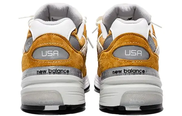 NEW BALANCE Packer Shoes X 992 Made In Usa "workwear " Sneakers - Brown