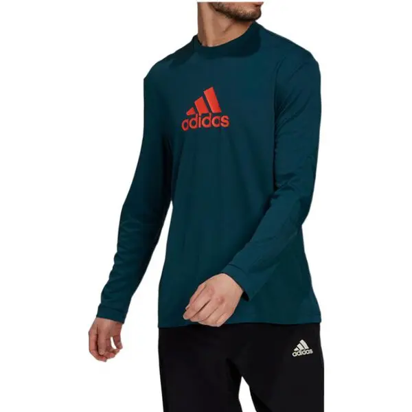 Adidas Long Sleeve Logo Graphic T-shirt