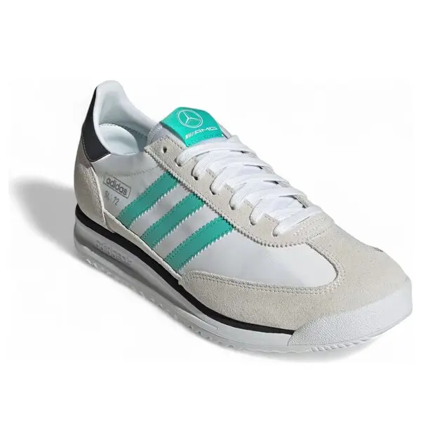 Adidas Sl 72 Rs Mercedes Sneakers - Cloud White/core Black/silver Metallic