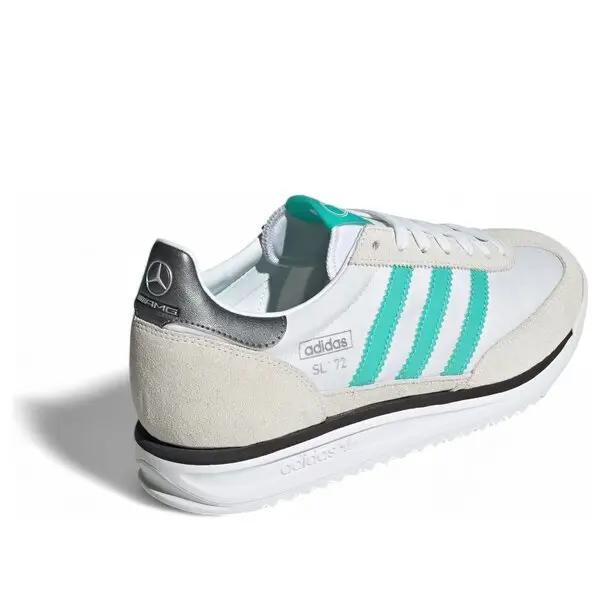 Adidas Sl 72 Rs Mercedes Sneakers - Cloud White/core Black/silver Metallic