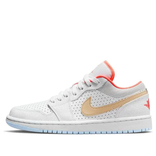 JORDAN 1 Low Se "white Sesame - White/pink/yellow