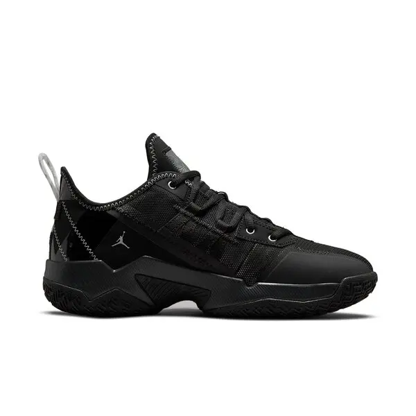 JORDAN One Take 2 " Metallic Silver" Sneakers - Black