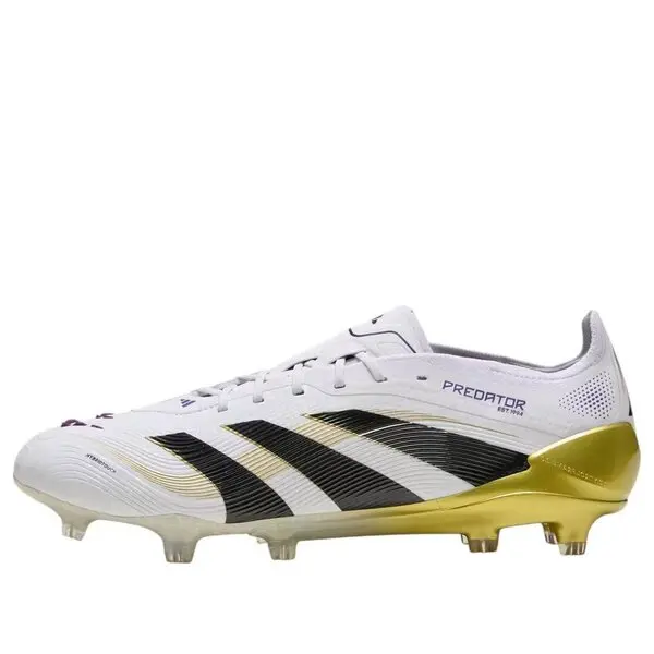 Adidas Predator Elite Fg Football Boots - Cloud White/core Black/gold Metallic