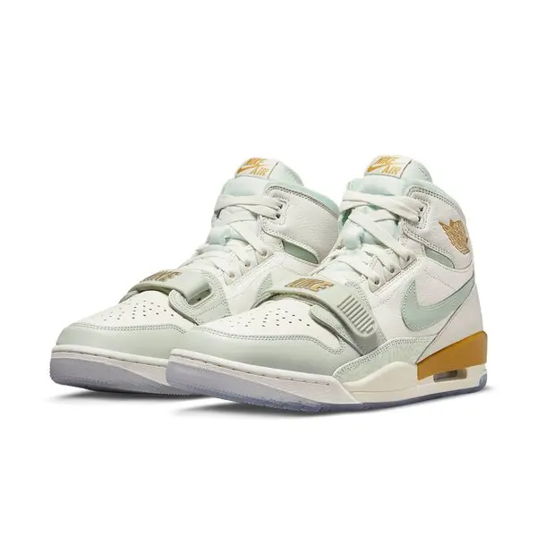 JORDAN Air Legacy 312 High Top Sneakers - White/green/khaki
