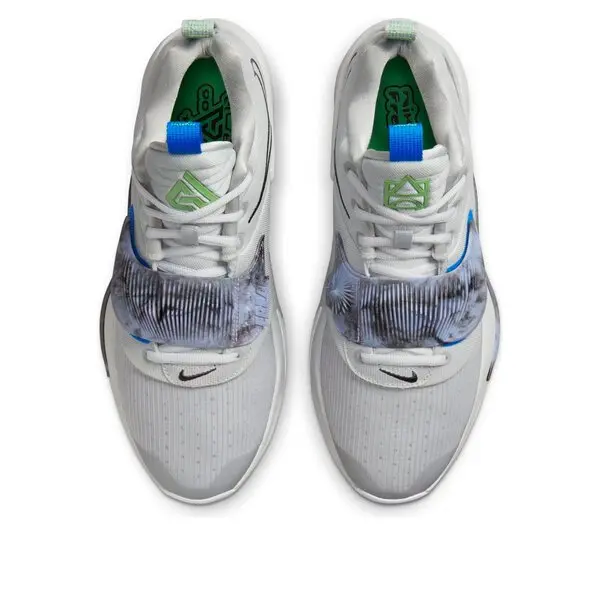 Nike Zoom Freak 3 Da0694-004 Athletic Sneakers - Grey/green