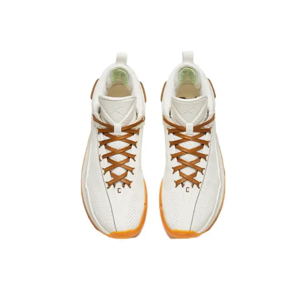 ANTA Kt9 Klay Thompson Sneakers - White/orange/brown