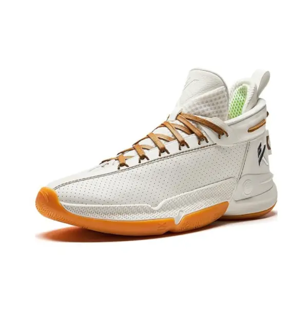 ANTA Kt9 Klay Thompson Sneakers - White/orange/brown