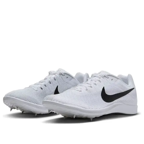 Nike Zoom Rival Distance Spikes - White/grey