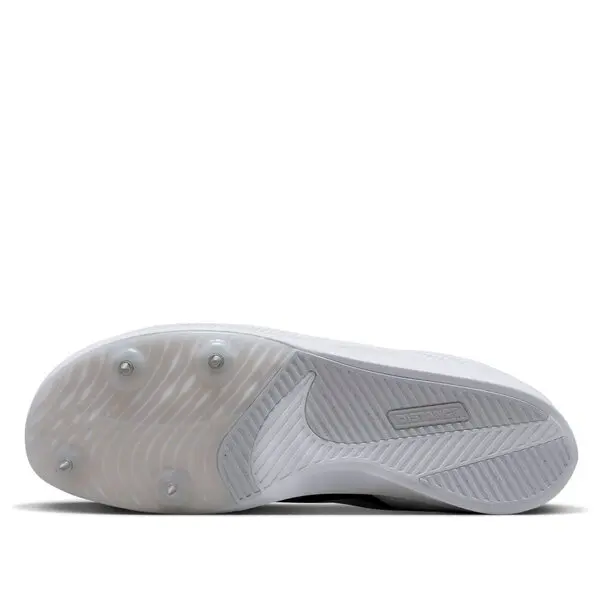 Nike Zoom Rival Distance Spikes - White/grey