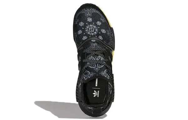 Adidas Neighborhood X Nmd_r1 " Paisley Bandana - Black
