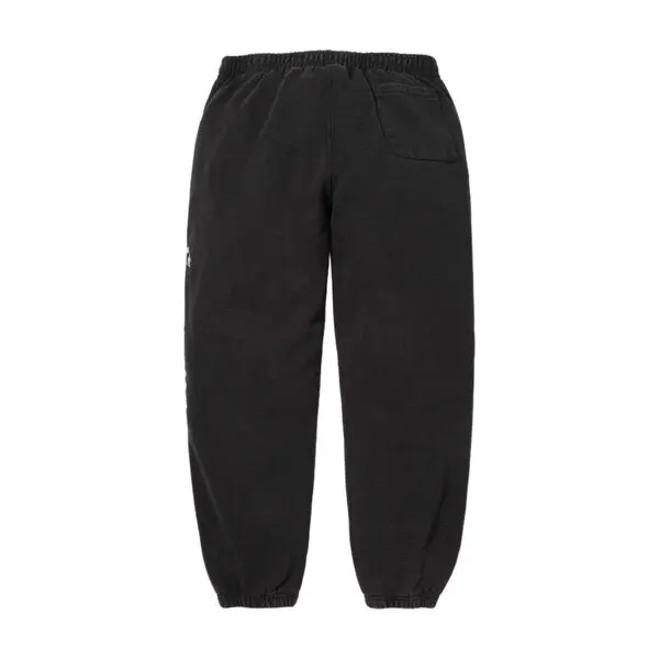 Supreme Fw25 Washed Old English Sweatpant - Black