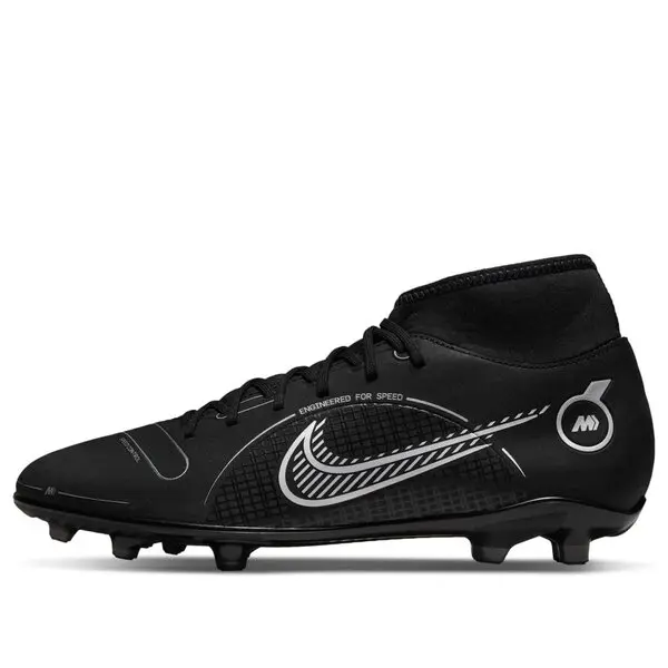 Nike Mercurial Superfly Club Mg Football Boots - Black/silver