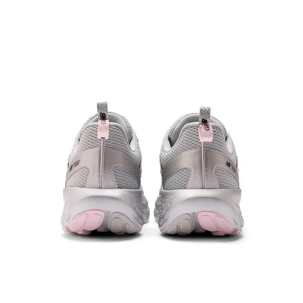 NEW BALANCE X Ganni Fresh Foam Trainer - Silver Metallic/grey/pink