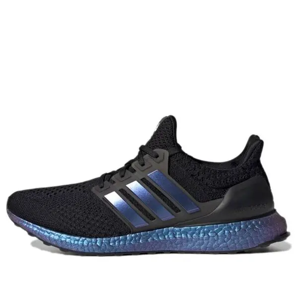 Adidas Ultraboost 5.0 Dna "black Metallic Blue - Black/blue