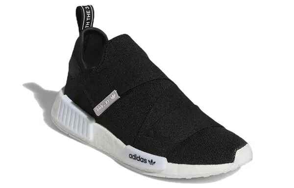 Adidas Nmd_r1 Slip-on Sneakers - Core Black/core Black/cloud White