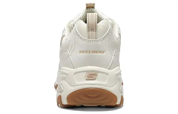 Sketchers D'lites Lace Up Sneakers - Beige
