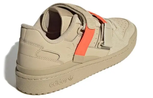 Adidas Forum Low Strap Sneakers - Brown/orange