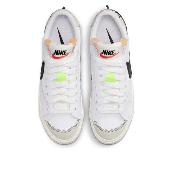 Nike Blazer Low '77 Jumbo Sneakers - White/black/sail