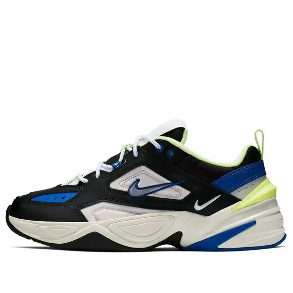 Nike M2k Tekno " Royal Volt" Sneakers - Black