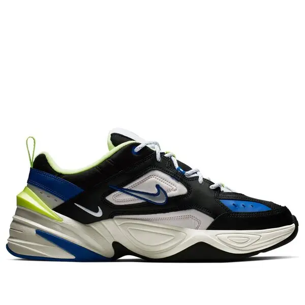 Nike M2k Tekno " Royal Volt" Sneakers - Black