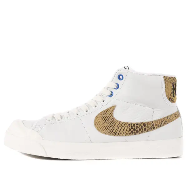 Nike X Stussy All Court Mid High Top Sneakers - White