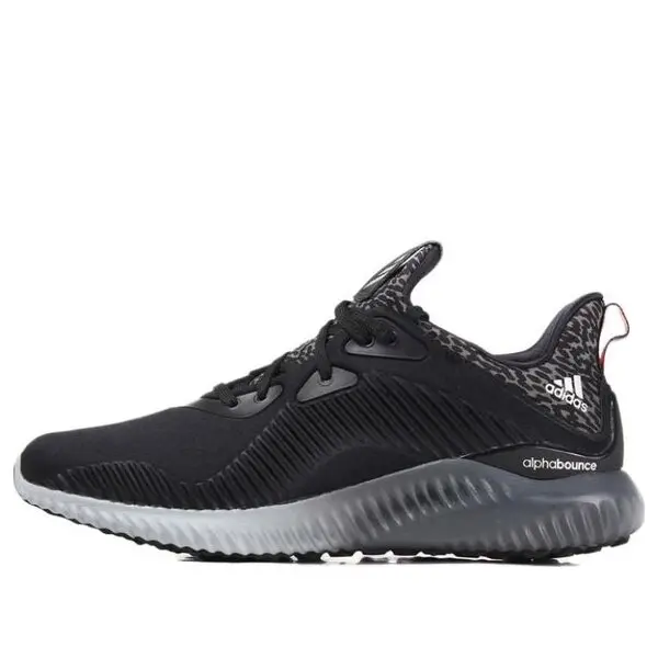 Adidas Alphabounce Athletic Sneakers - Black