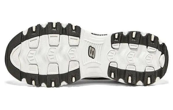 Sketchers D'lites 1.0 Chunky Sneakers - Black/white