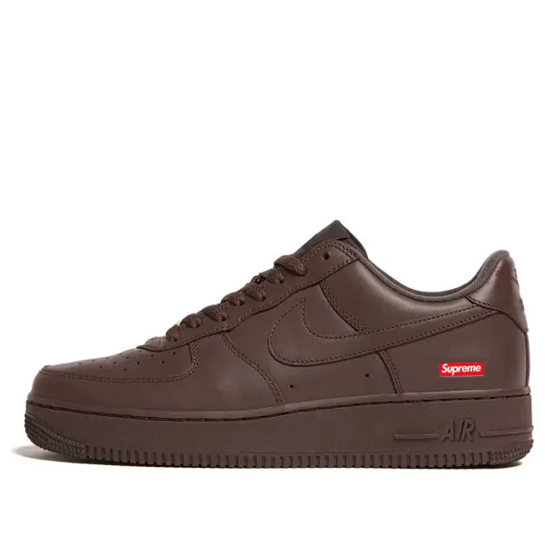 Nike Supreme X Force 1 Low - Baroque Brown