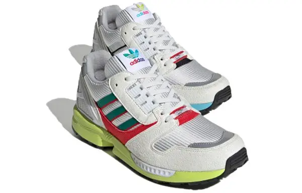 Adidas X Overkill Zx 8000 "no Walls Needed" Sneakers - White/black/pink